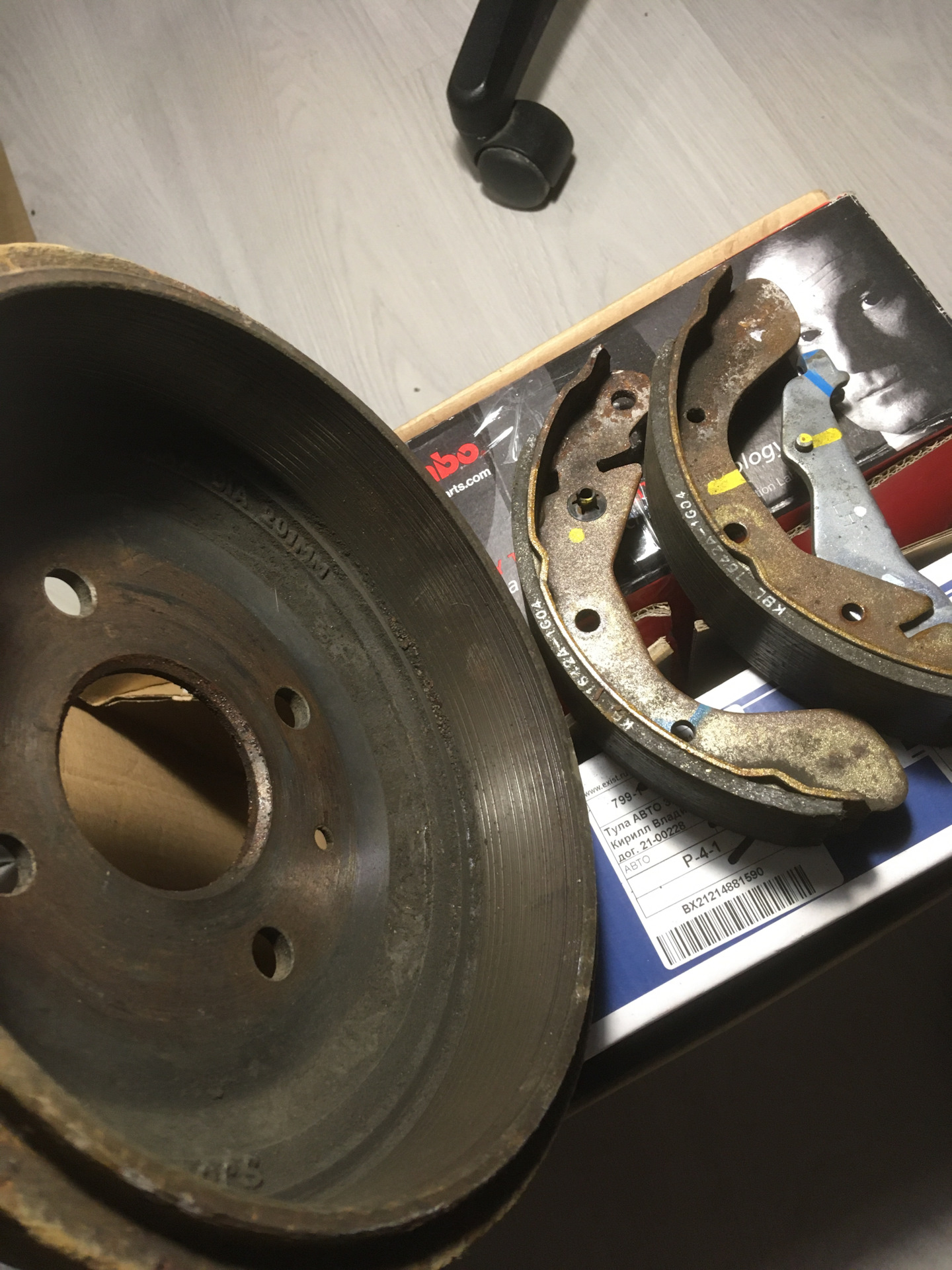 Ревизия тормозной системы [часть 2] — Chevrolet Spark (M300), 1 л, 2011 ...