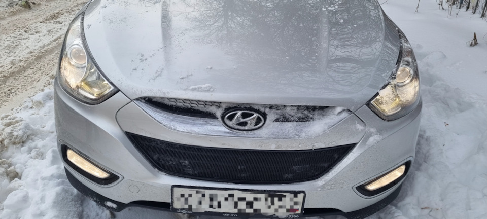 "Утеплились" — Hyundai ix35, 2 л, 2011 года | своими руками | DRIVE2