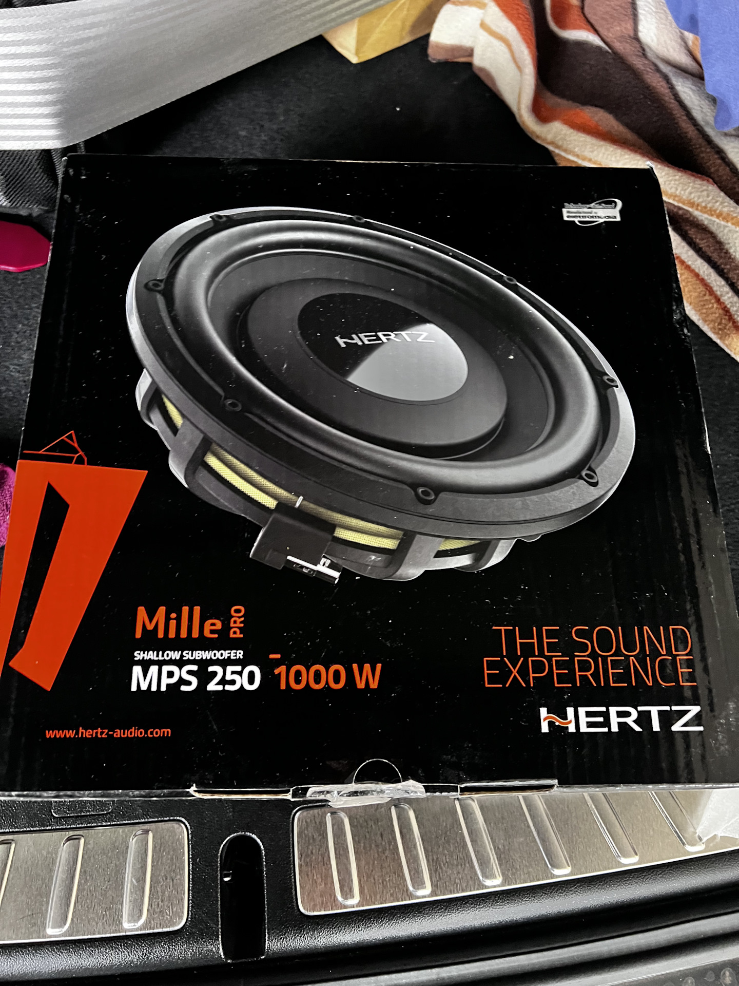 Сабвуфер Hertz Mille Pro MPS 250 S4 — BMW X3 (G01), 3 л, 2019 года ...
