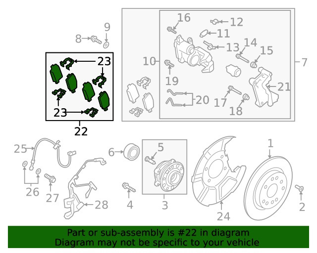 58302S1A30 Комплект тормозных колодок, дисковый тормоз KIA HYUNDAI ...