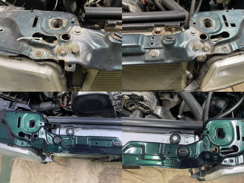 Бампер S2 Промежуточный этап Часть 2 — Audi 80 B4 2 л 1995 года