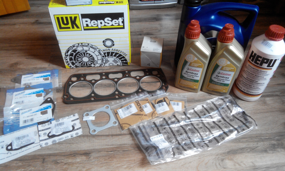 Ремонт двигателя после поломки водяного насоса (помпы) — Skoda Fabia ...