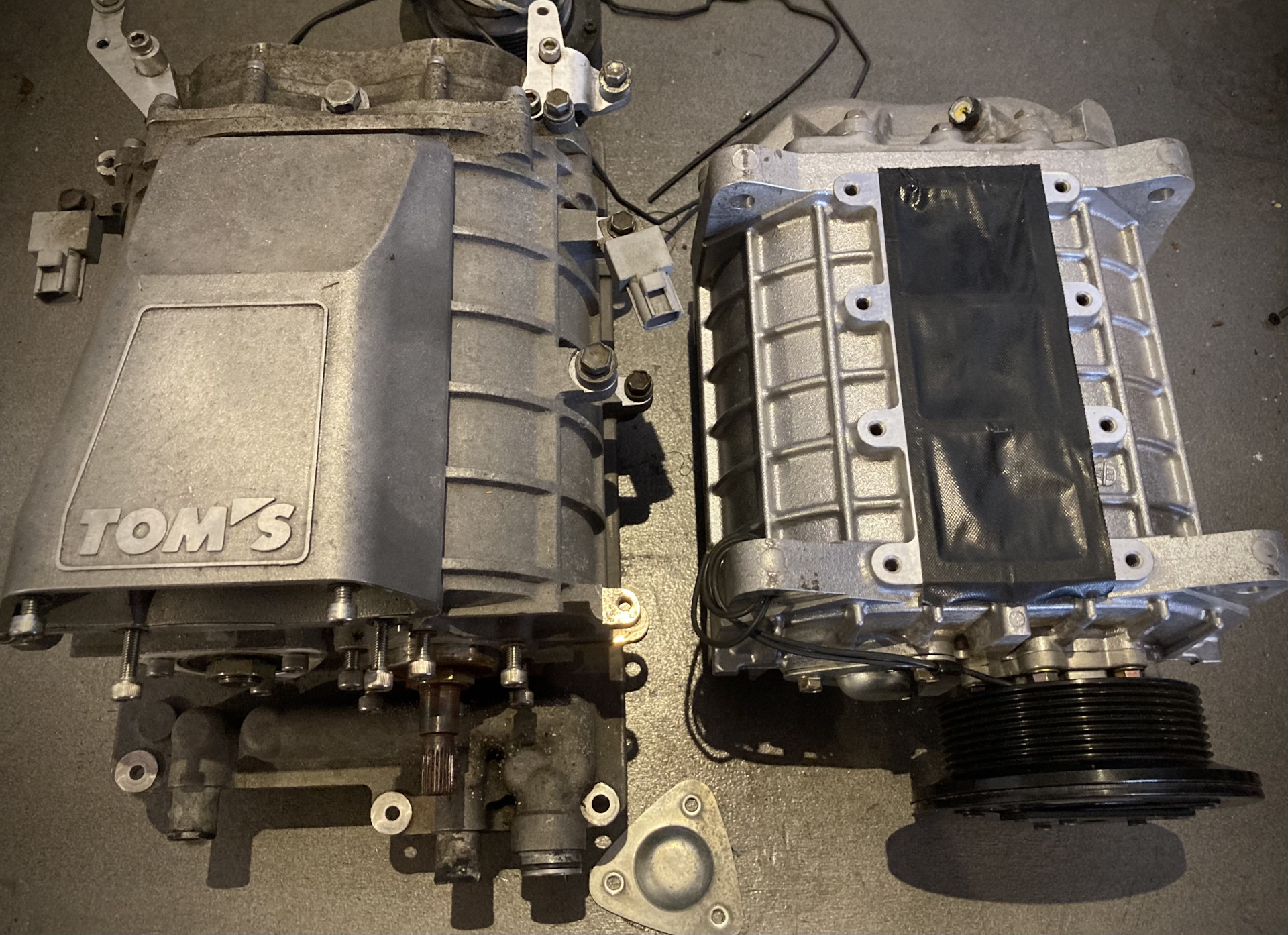 Подготовка к ремонту ogura clutch tx20m/ 3uz fe toms hyper compressor ...