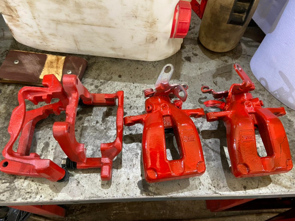 Тюнинг задних тормозов — Audi A3 (8P), 2 л, 2007 года | тюнинг | DRIVE2