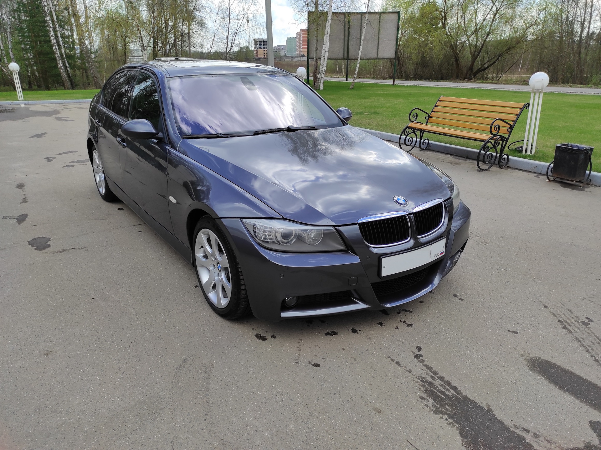 Покраска — BMW 3 series (E90), 3 л, 2006 года | кузовной ремонт | DRIVE2