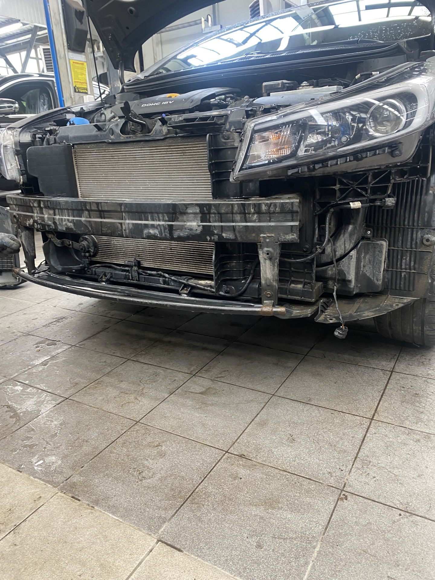 Замена Радиатор — KIA Cerato (3G), 2 л, 2018 года | запчасти | DRIVE2