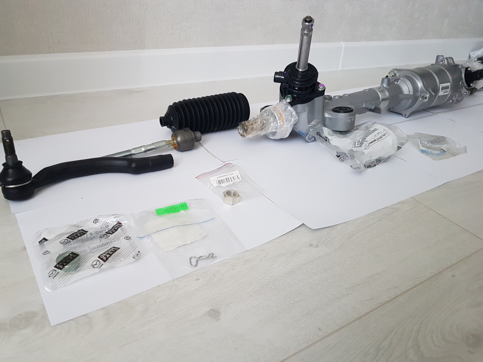 Новая рулевая рейка (Оригинал!) — Mazda 6 (2G) GH, 1,8 л, 2012 года ...