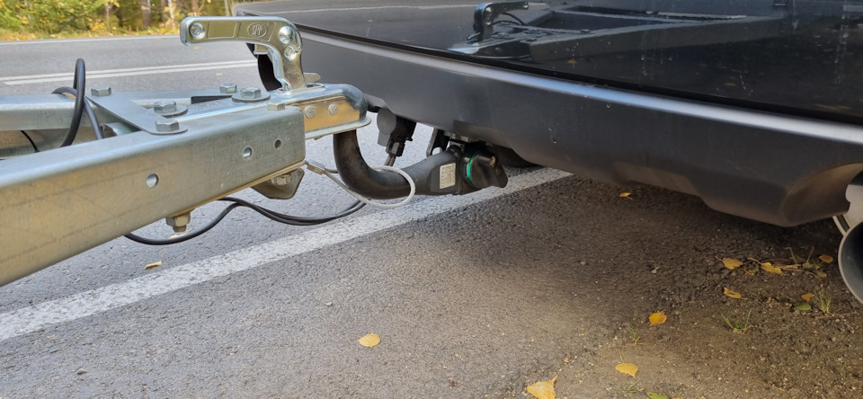 Установка розетки для фаркопа — Subaru Outback (BP), 2,5 л, 2005 года ...