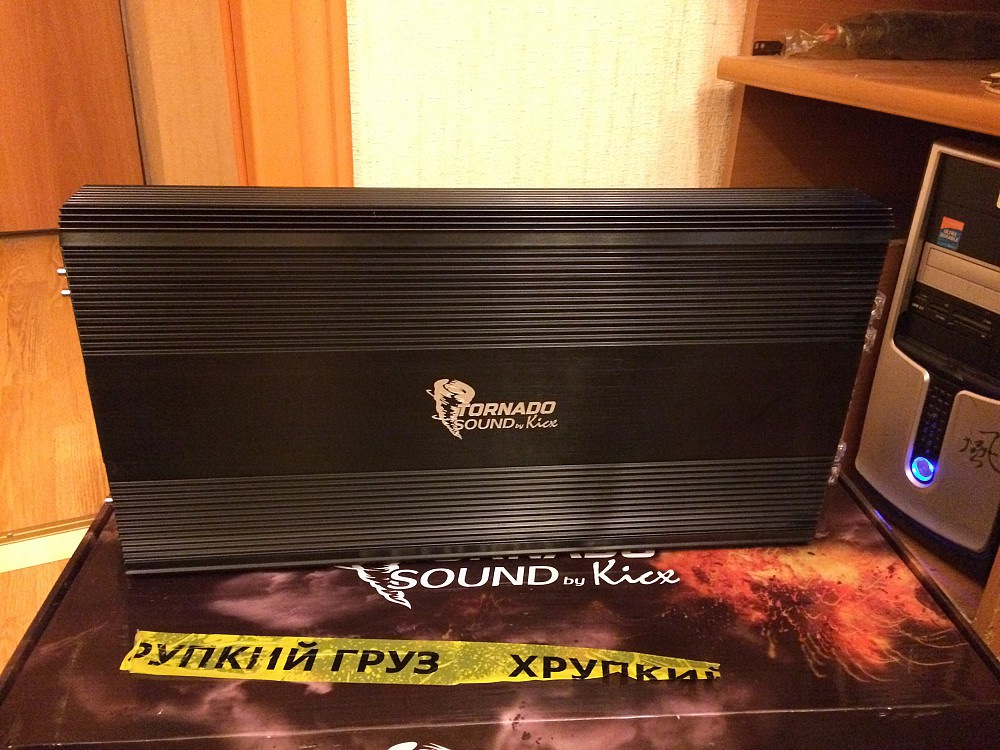 Автозвук. Часть 13. Замена моноблока на Kicx Tornado Sound 4000.1. — Hyundai Solaris (1G), 1,6 л ...