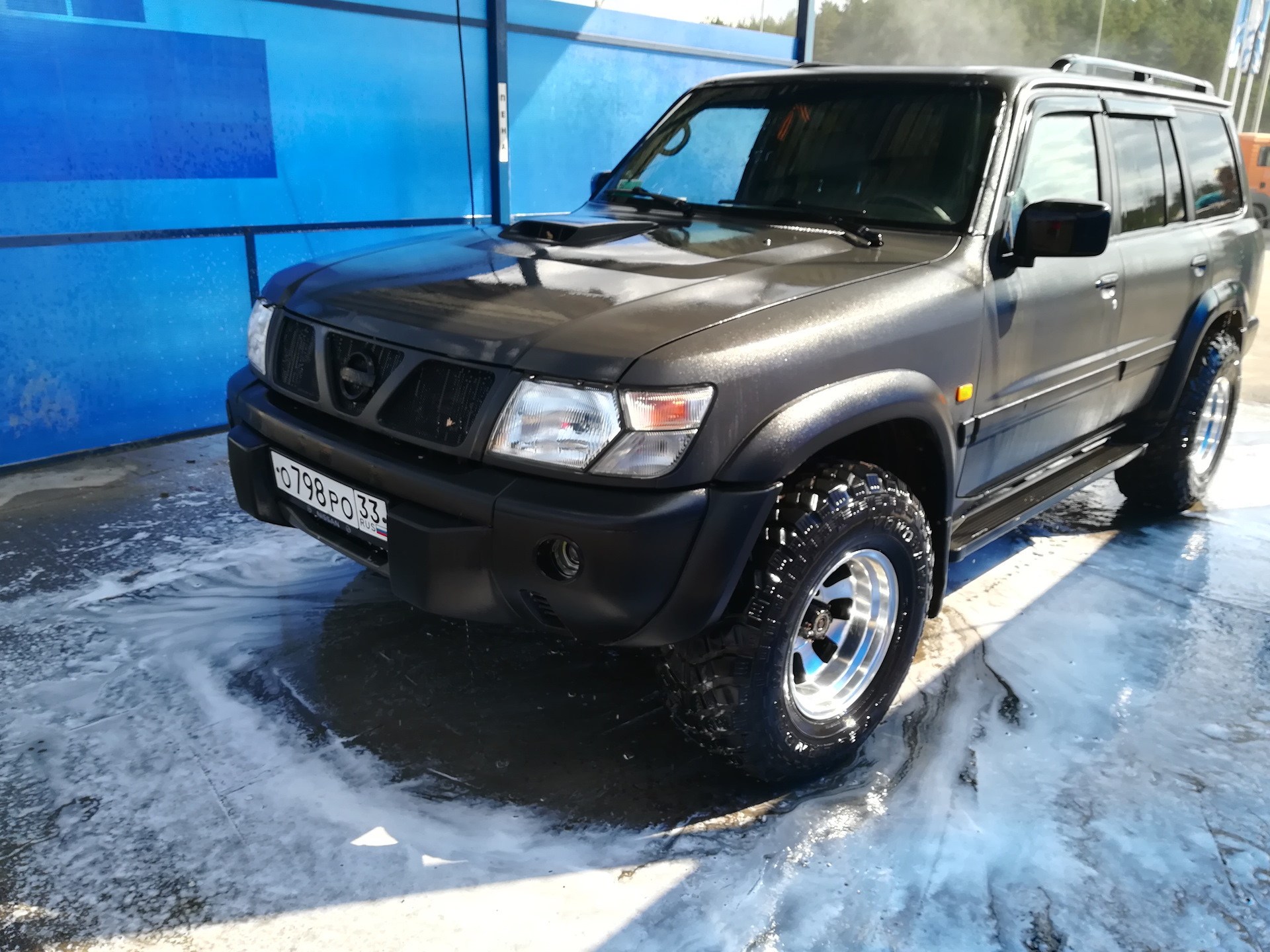 Первая запись — Nissan Patrol (Y61), 3 л, 2001 года | мойка | DRIVE2