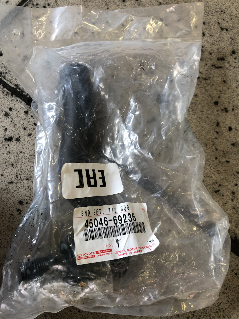 4504669236 Наконечник рулевой тяги правый OEM TOYOTA LEXUS | Запчасти ...