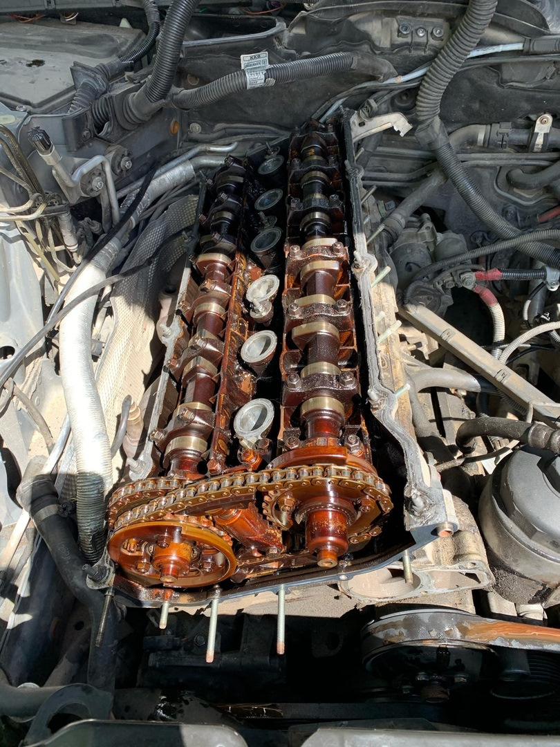 #23. Конец двигателю… — BMW 5 series (E60), 2,5 л, 2004 года | поломка ...