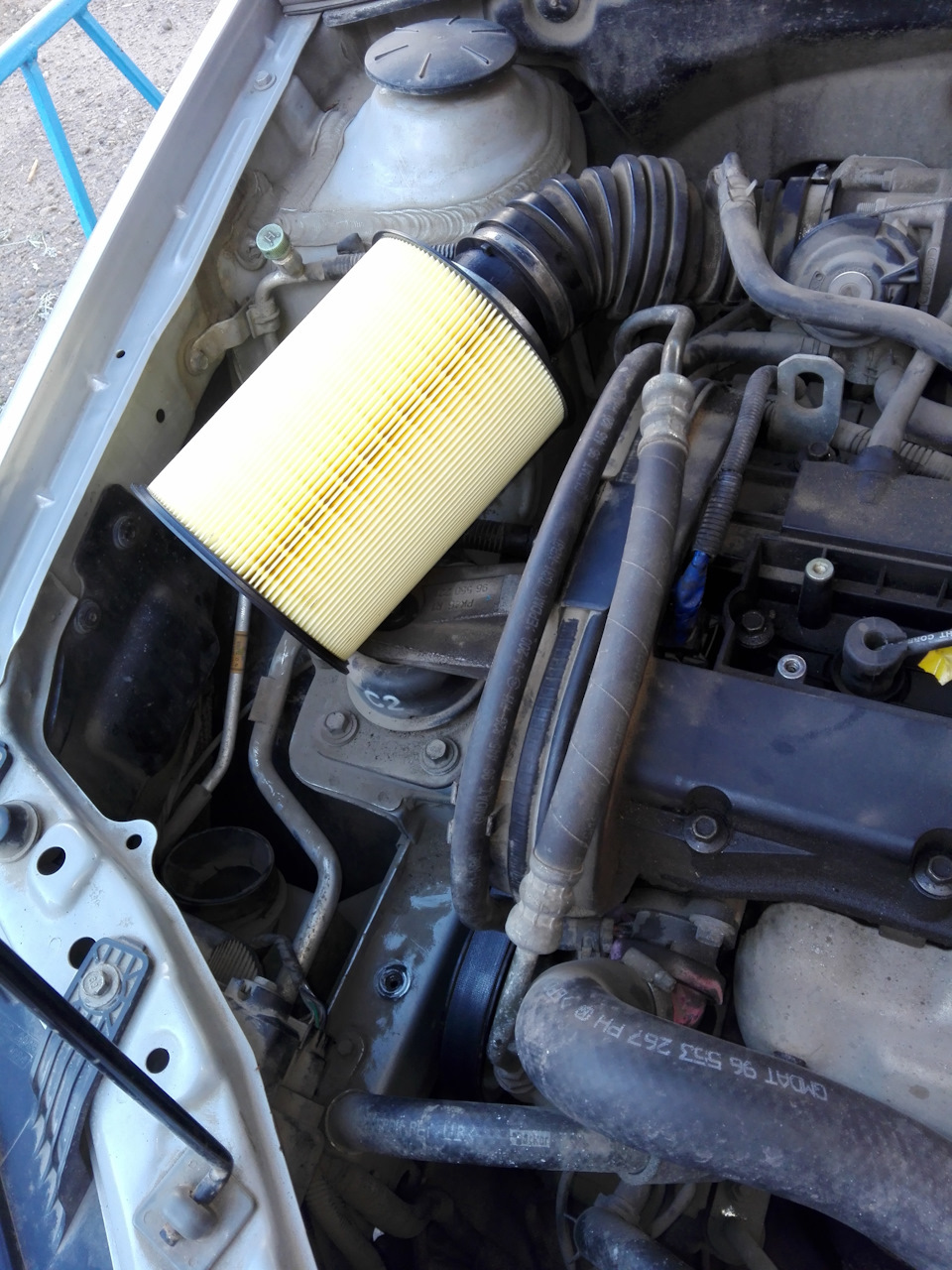 96553267 Патрубок радиатора верхний GM | Запчасти на DRIVE2