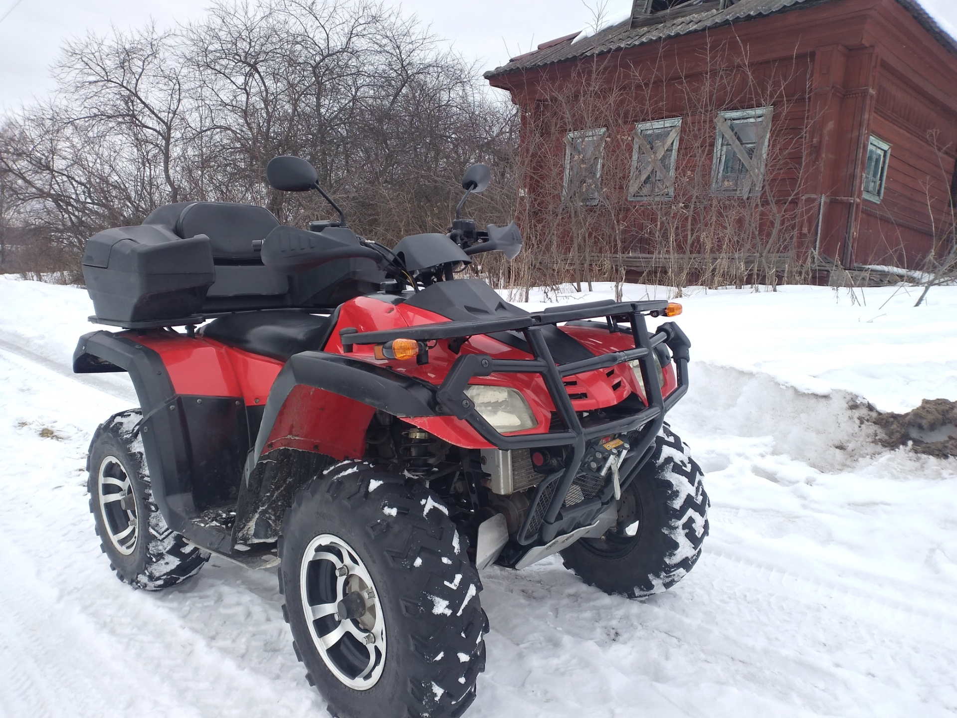 Покатались на квадроцикле Buyang300 — Buyang atv 300, 0,5 л, 2014 года ...