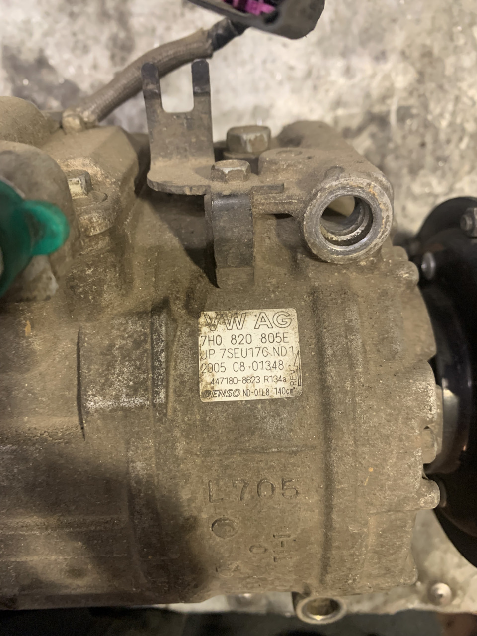 7H0820805E Механизм свободного хода генератора VAG | Запчасти на DRIVE2