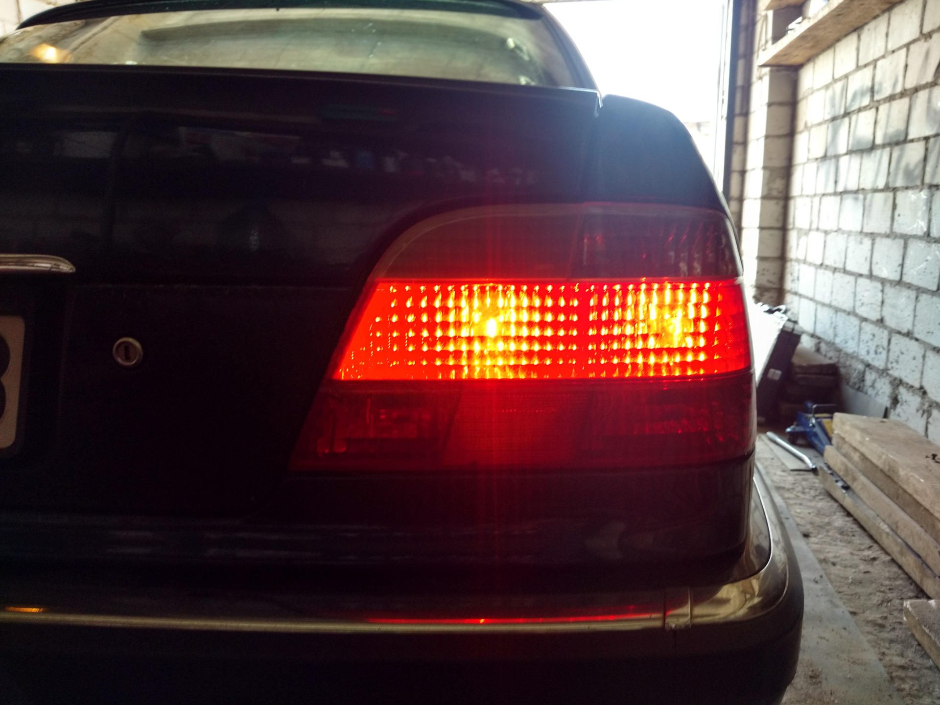 Rucklicht prufen — BMW 7 series (E38), 4,4 л, 1999 года | своими руками ...