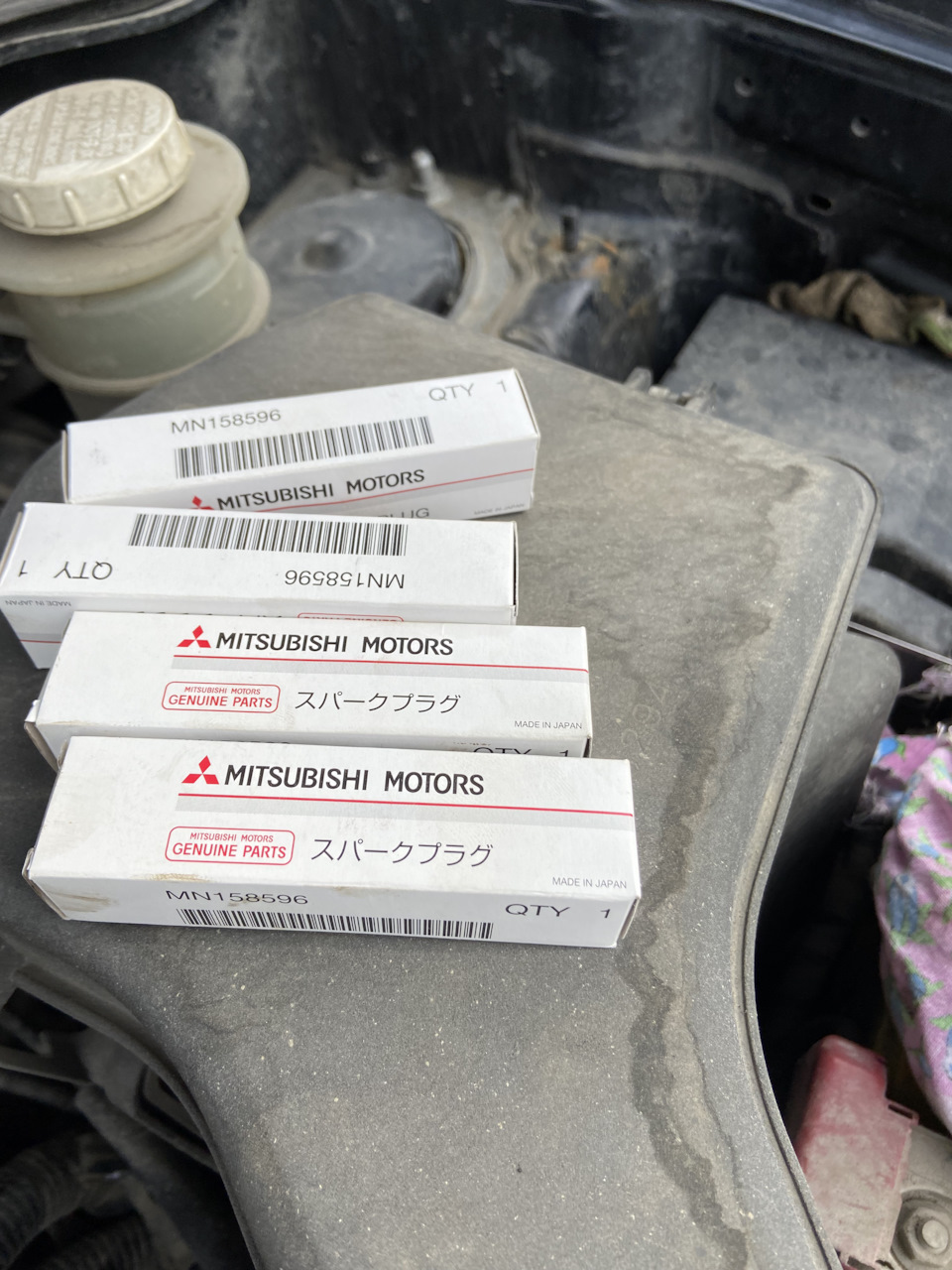 MN158596 Свеча зажигания 3656 Mitsubishi | Запчасти на DRIVE2