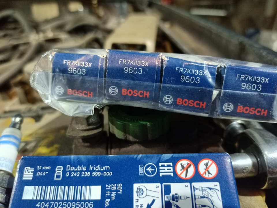 FR7KII33X Свеча зажигания BOSCH | Запчасти на DRIVE2