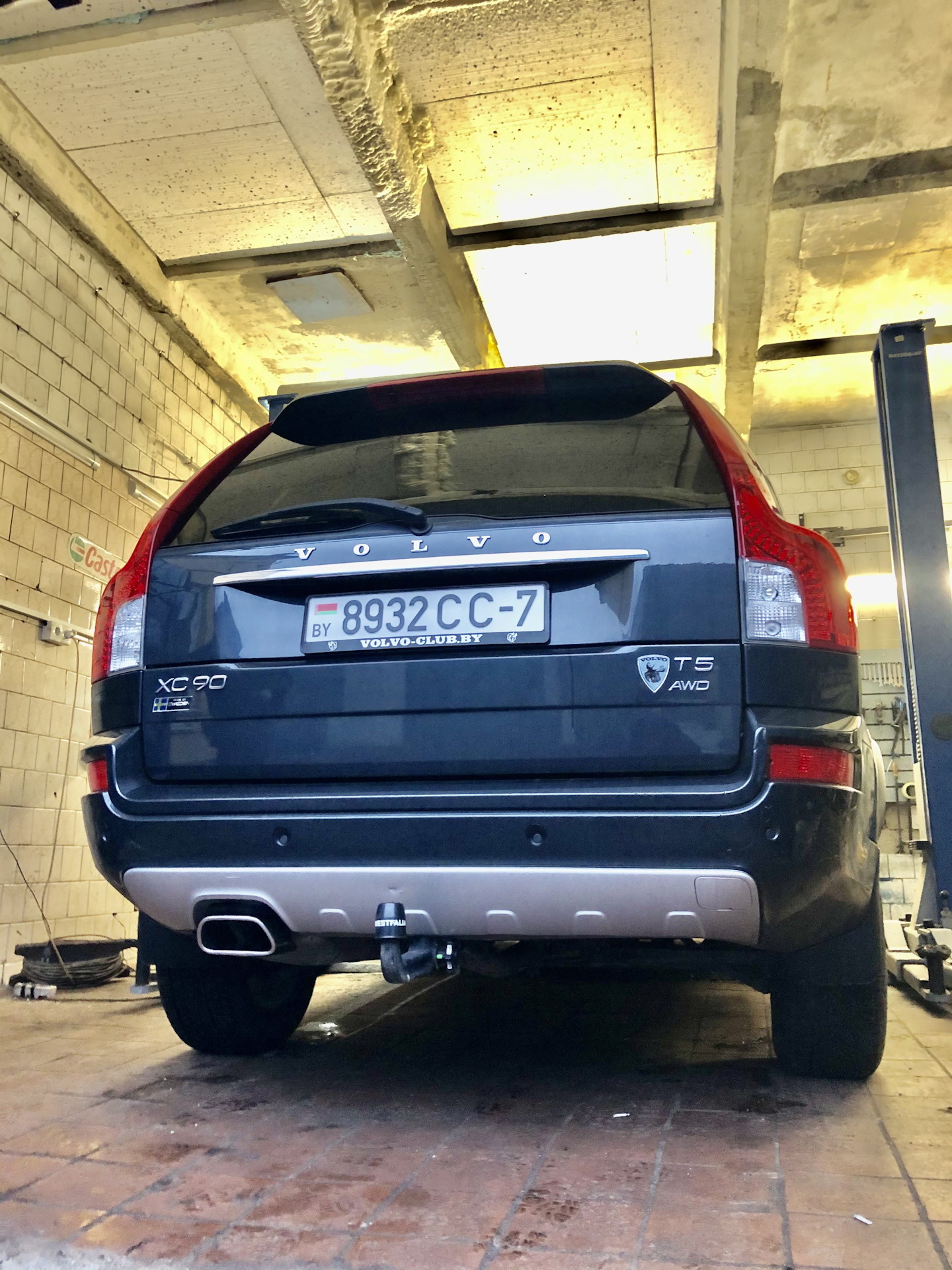 Насадка глушителя executive — Volvo XC90 (1G), 2,5 л, 2012 года ...