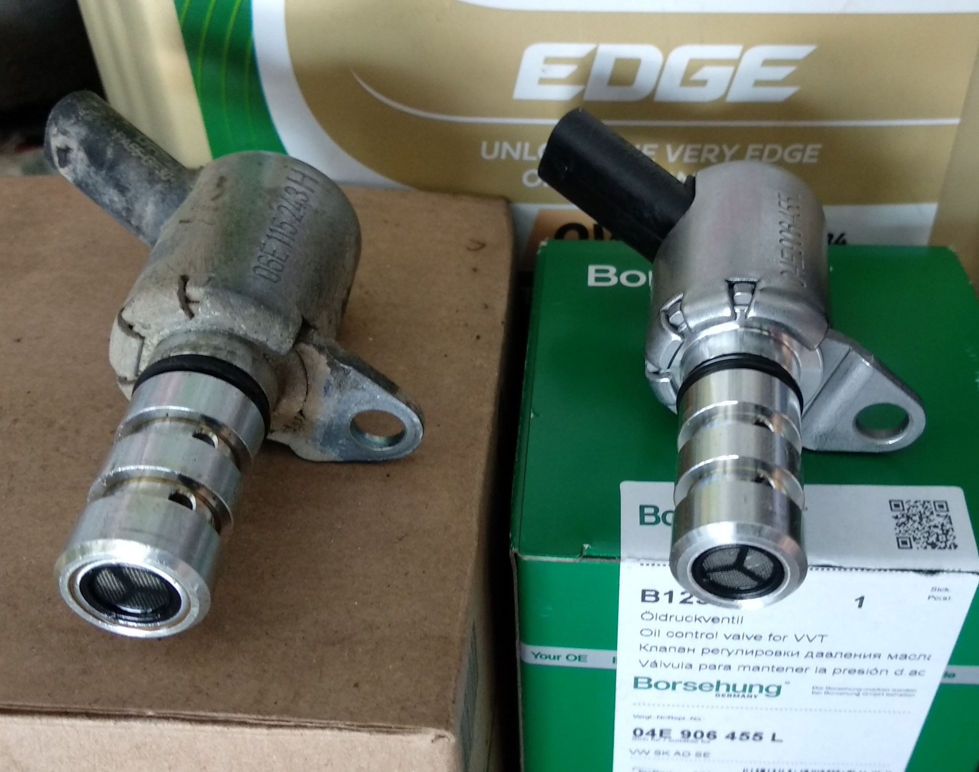 Замена клапана управления давления масла — Skoda Kodiaq (1G), 1,4 л ...