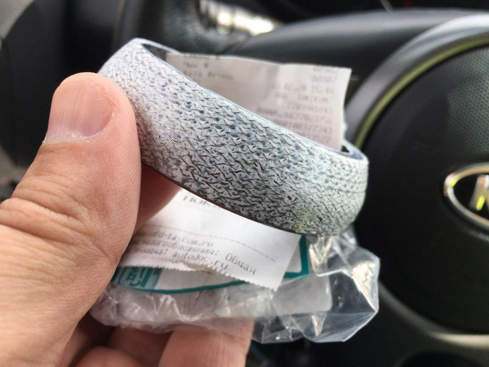 Замена уплотнительного кольца выхлопной системы — KIA Soul (1G), 1,6 л ...