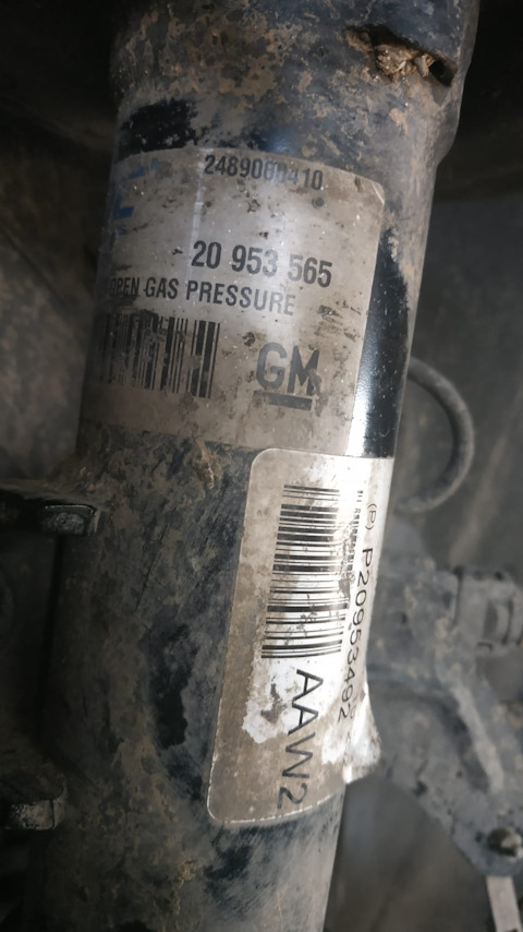 20953565 Амортизатор передний правый SRX 10-г. GM | Запчасти на DRIVE2