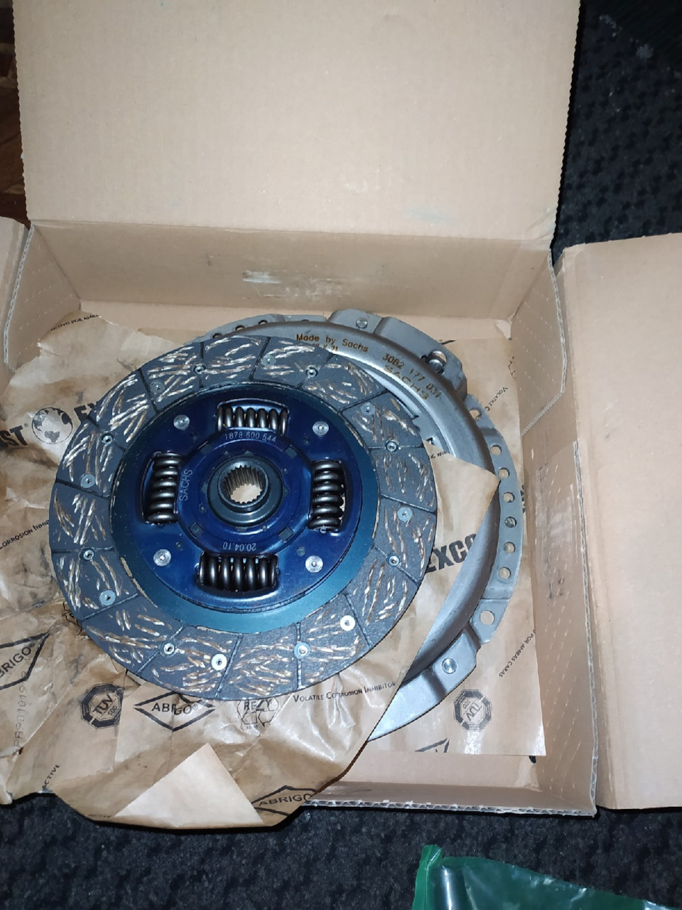 Замена сцепления Sachs — Chevrolet Lanos, 1,5 л, 2006 года | визит на ...