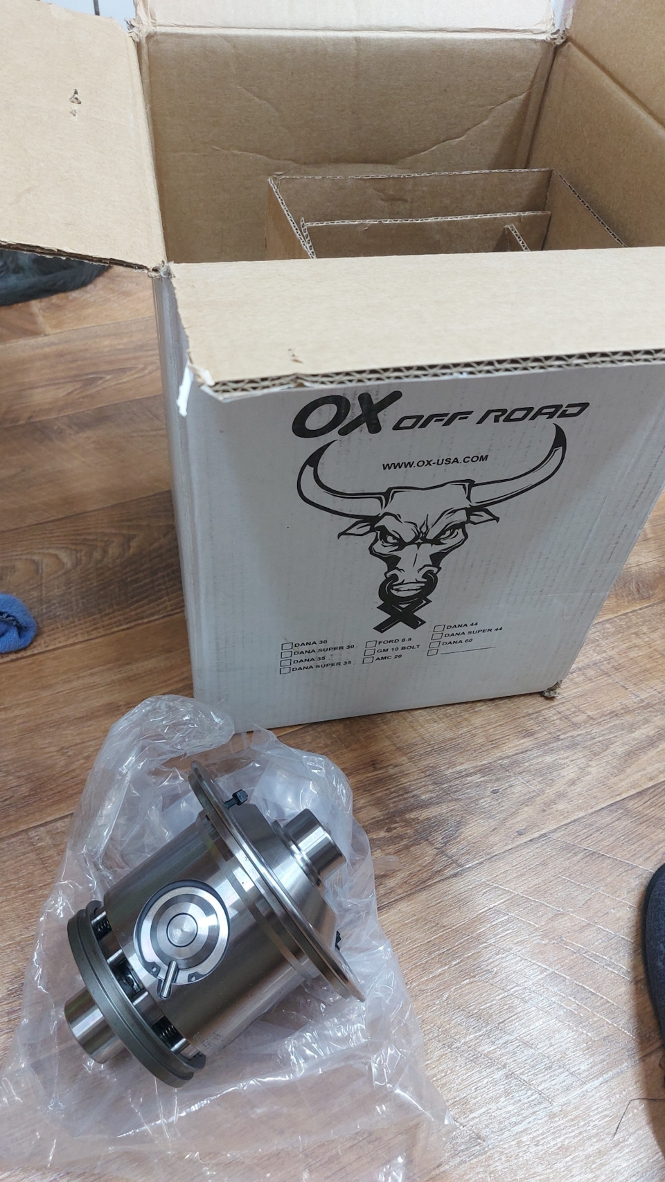 OX Locker для Chrysler 8.25. — Jeep Cherokee (XJ), 4 л, 1994 года ...