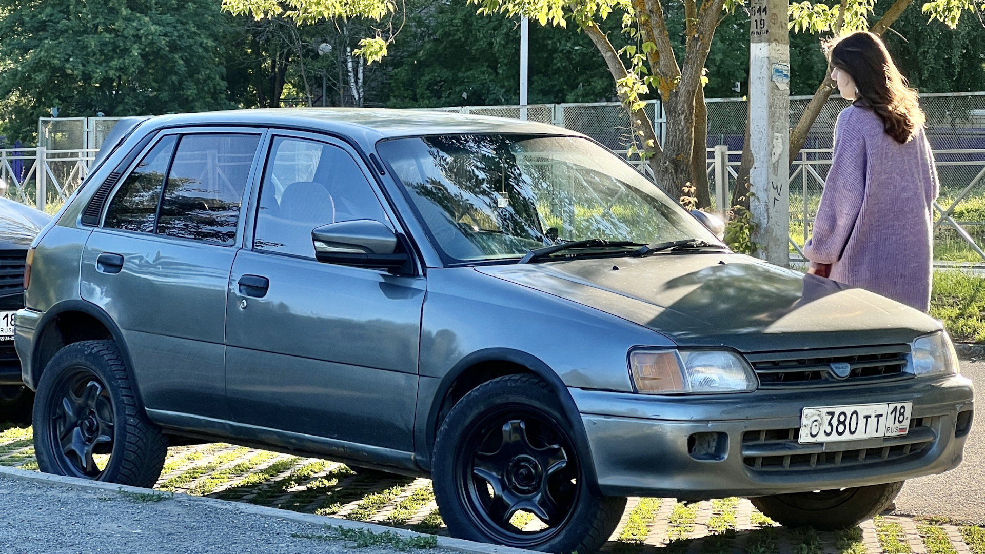 Toyota Starlet (80) 1.3 бензиновый 1992 | Пушка 1.3 литрушка на DRIVE2