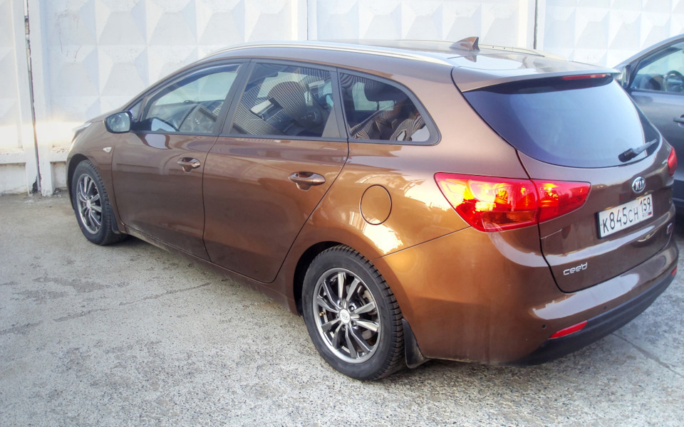 Зимняя обувь — KIA Ceed (2G), 1,6 л, 2017 года | шины | DRIVE2