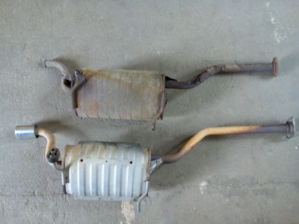 Осузучиваемся. Глушитель от Suzuki Every DA62W. — Suzuki Every (DA52 ...