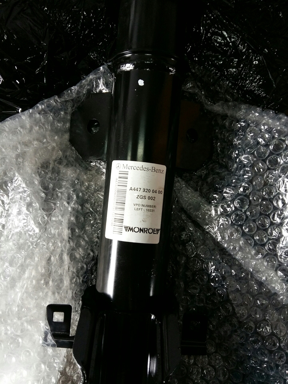 A4473200400 Амортизатор подвески Benz A447 Mercedes | Запчасти на DRIVE2