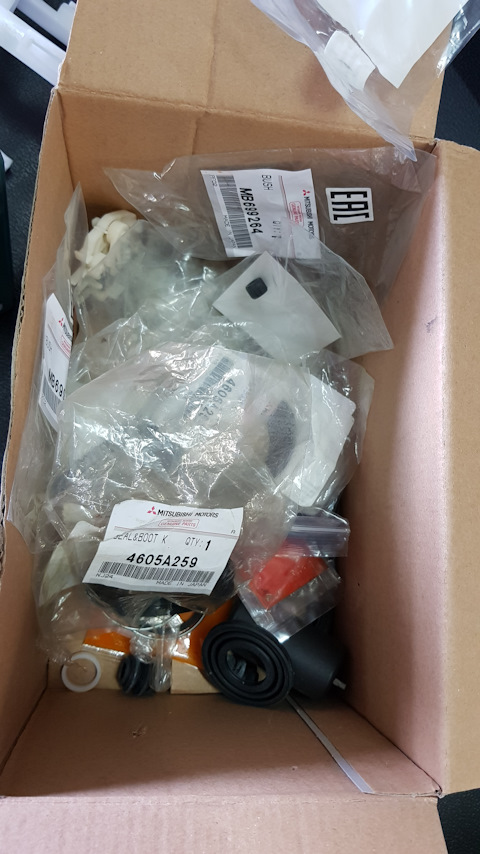 4605A259 Ремкомплект суппорта Mitsubishi | Запчасти на DRIVE2