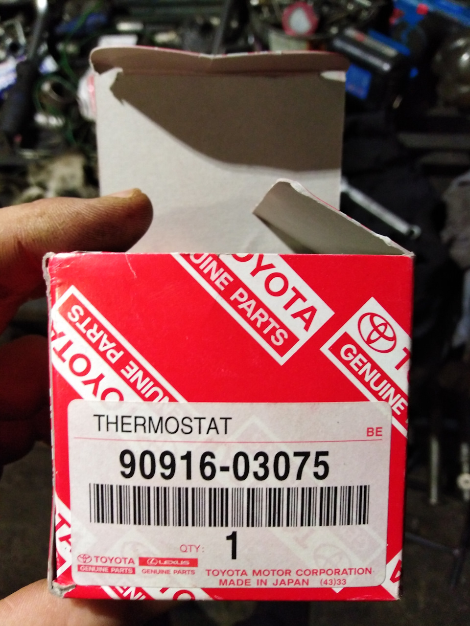 9091603075 Термостат, охлаждающая жидкость TOYOTA LEXUS | Запчасти на ...