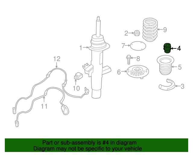 31336791507 Дополнительный амортизатор Пд BMW | Запчасти на DRIVE2