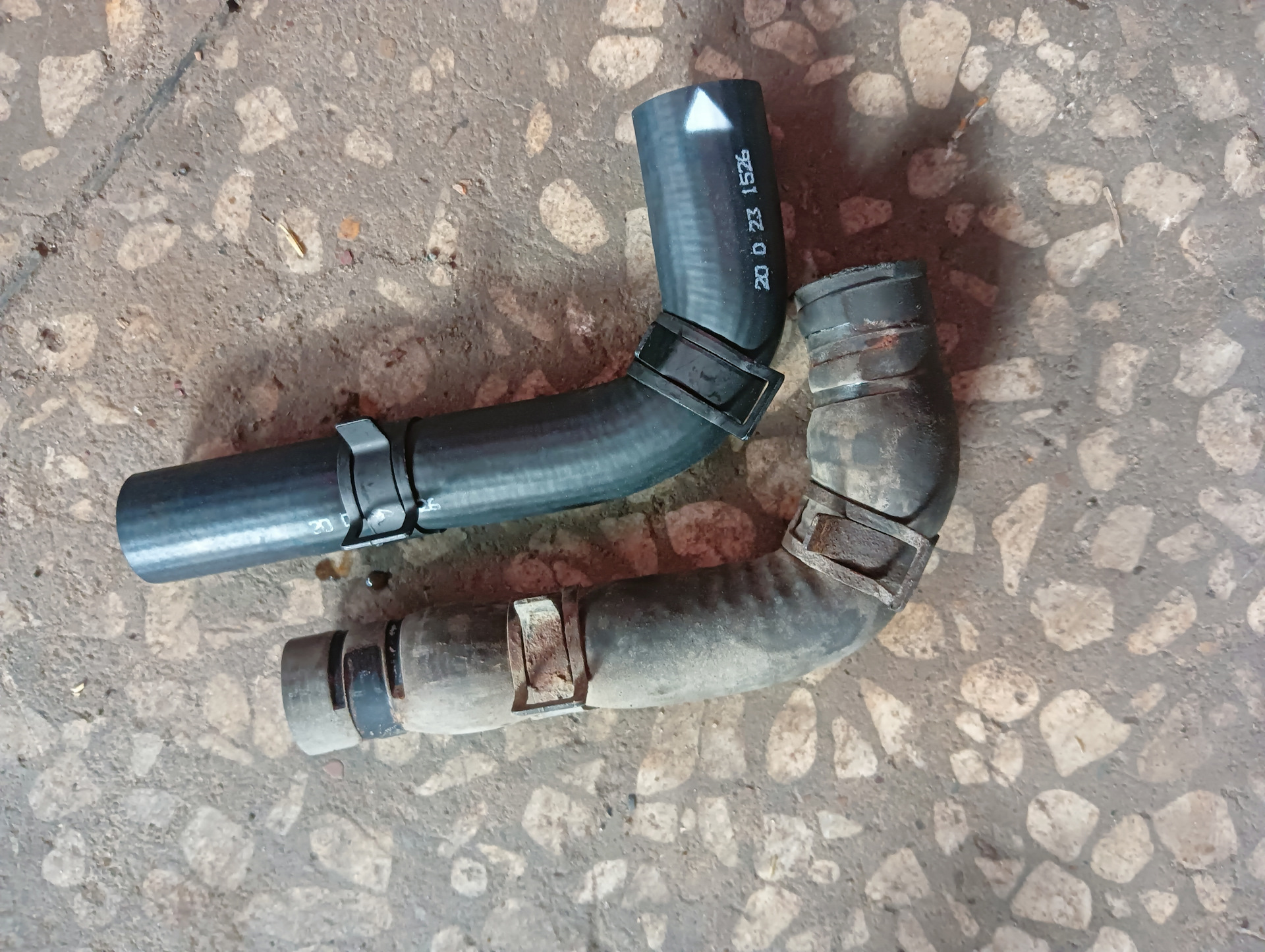 Замена термостата, патрубков охлаждения. — Daewoo Magnus, 2 л, 2002 ...