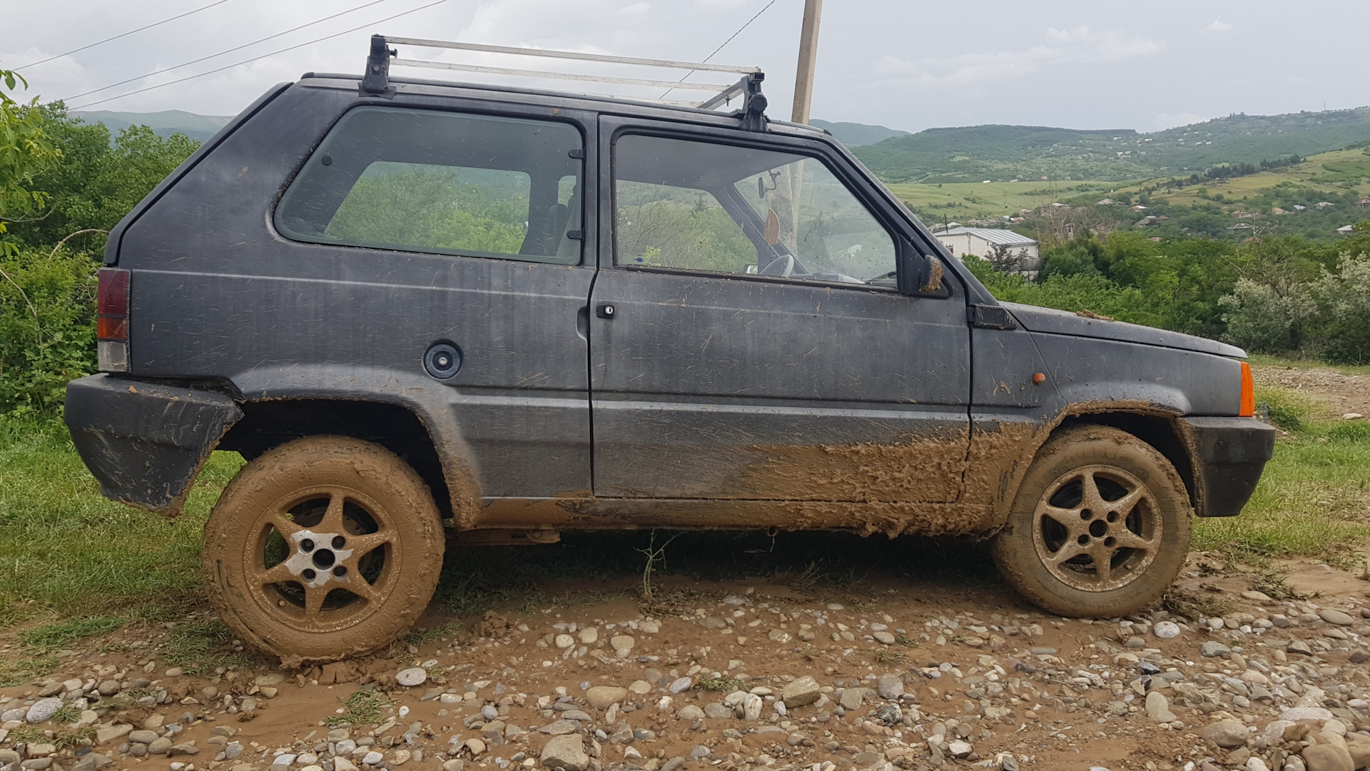 FIAT Panda (1G) 0.9 бензиновый 1996 | Burly man на DRIVE2