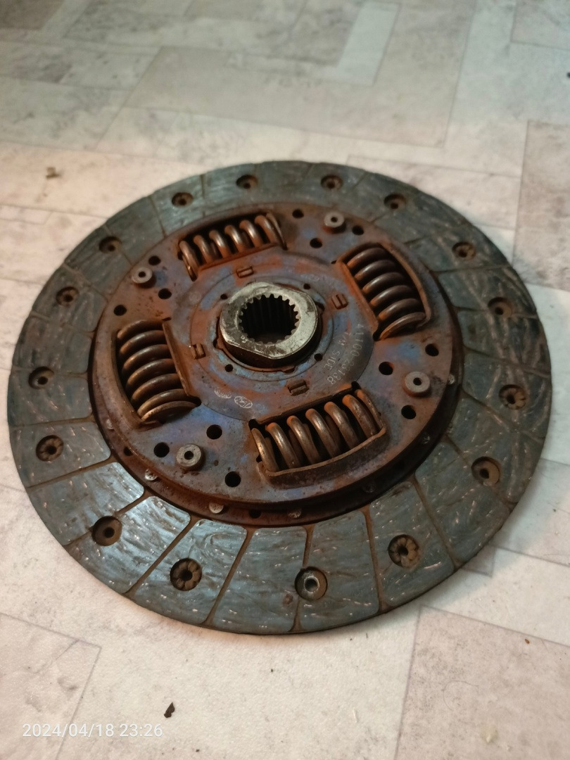 Замена сцепления. Поменял рабочее, на новое. — KIA Rio 5-door (3G), 1,6 ...