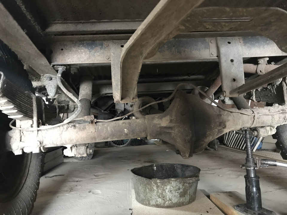 Начало ремонта моста! — УАЗ 3909, 2,9 л, 1997 года | поломка | DRIVE2