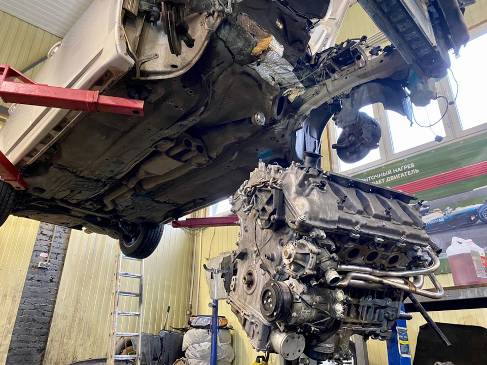 Переуплотнение двигателя B8444S, в формате инструкции. Часть вторая ...