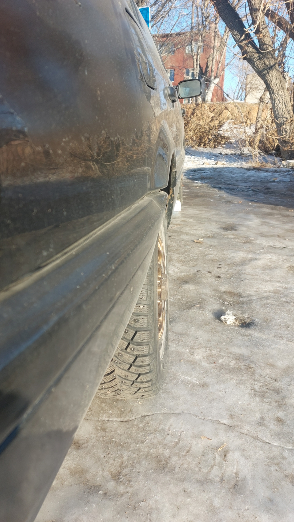 Проставки 25мм на зад колесо — Volkswagen Passat B4, 2 л, 1995 года ...