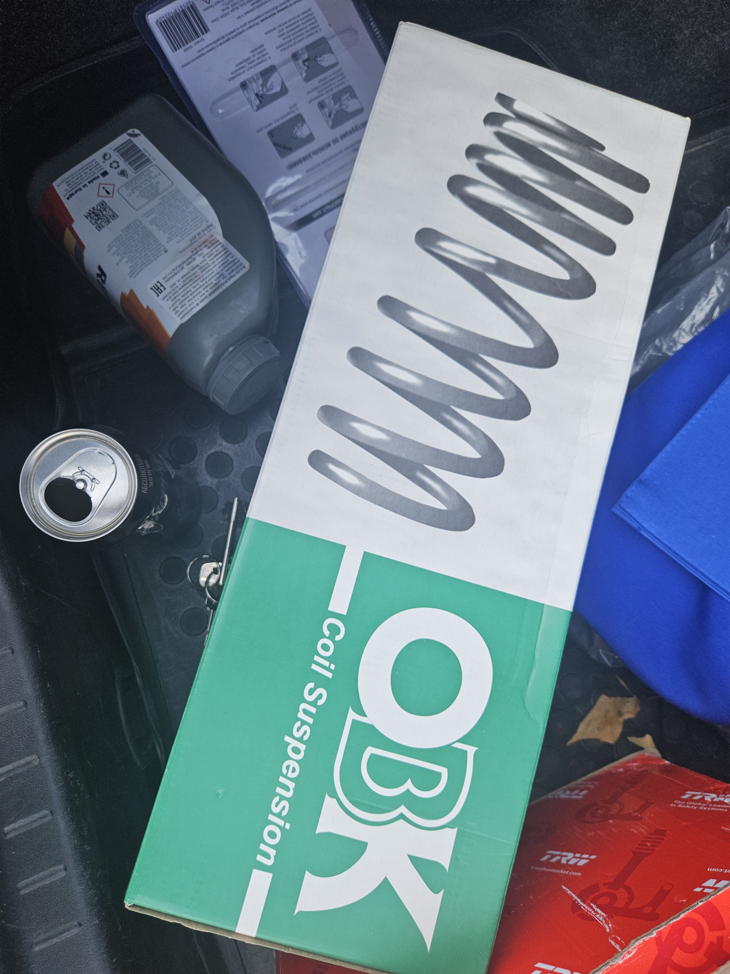 Стойки TRW — Toyota Avensis II, 2 л, 2003 года | запчасти | DRIVE2