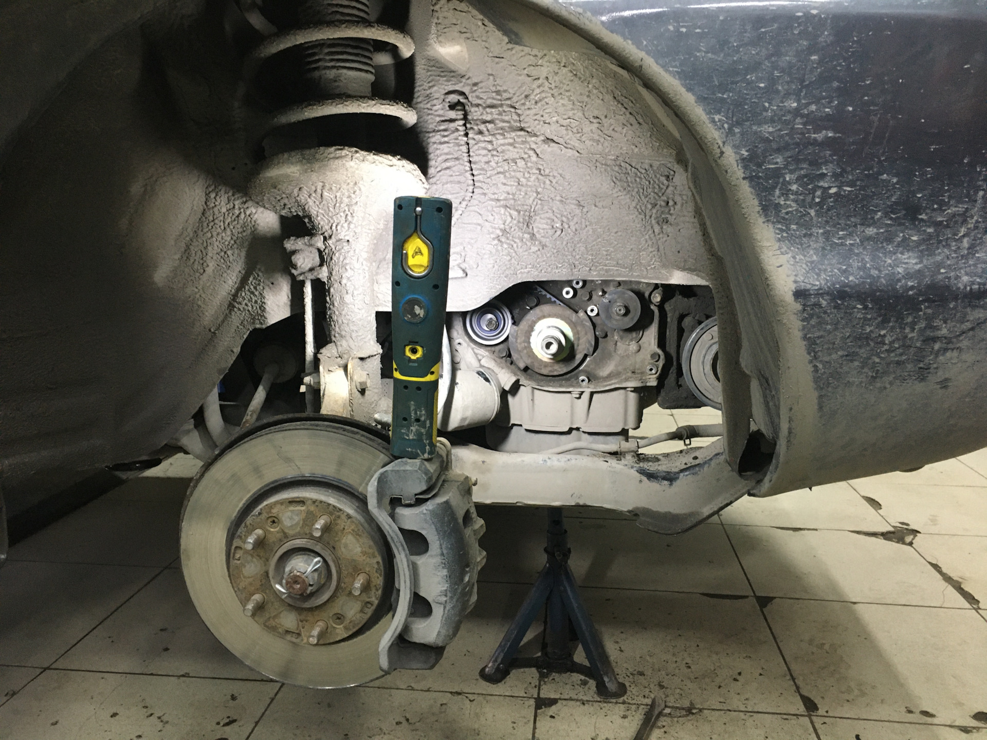 214000 миль Замена ГРМ и ДПКВ! — Hyundai Santa Fe (1G), 2,4 л, 2003 ...