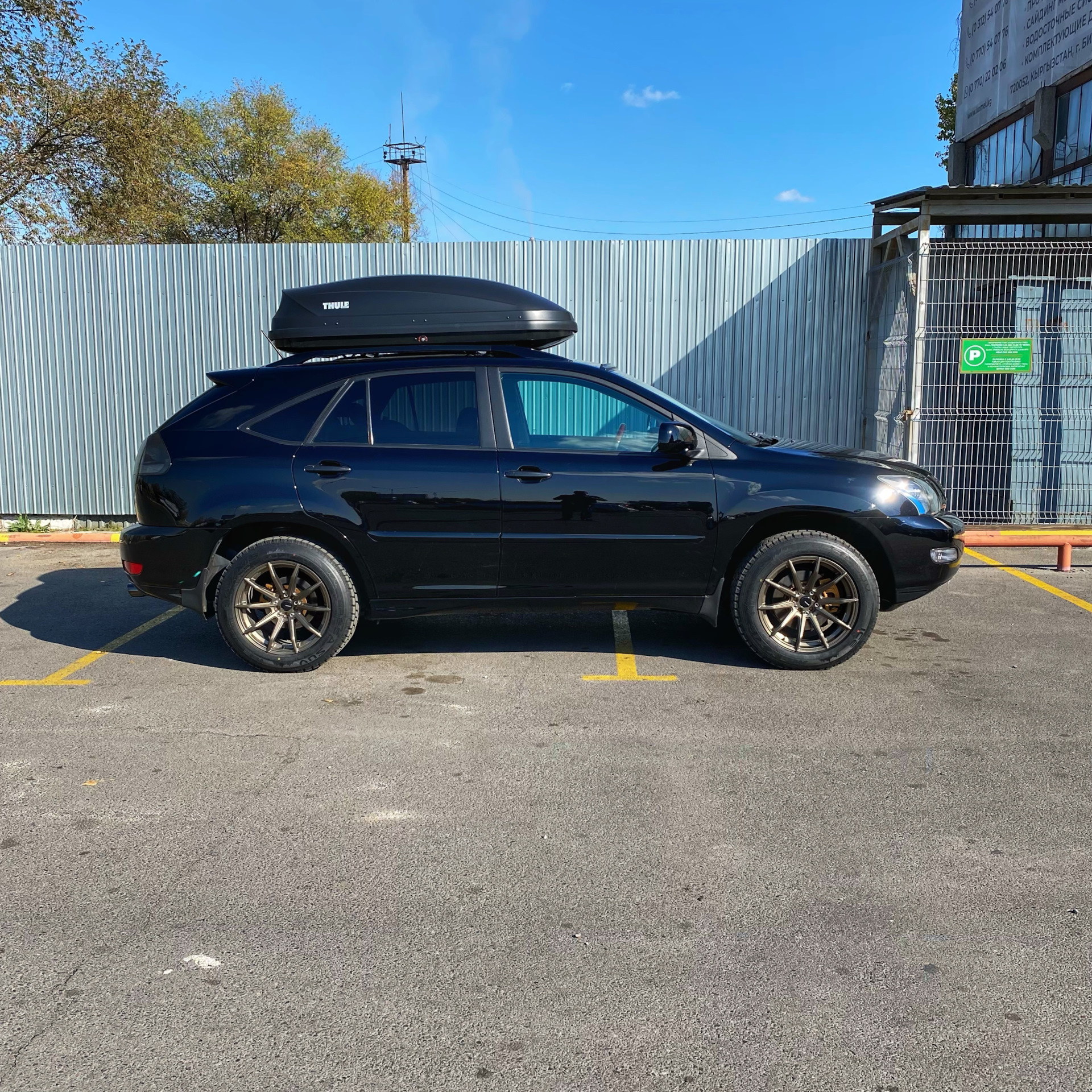 Экстерьер 🚘: Thule — Lexus RX (2G), 3,3 л, 2005 года | тюнинг | DRIVE2