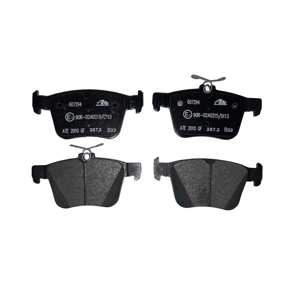 Колодки тормозные задние ATE 13.0460-7294.2 на Skoda Kodiaq (1G), Skoda ...