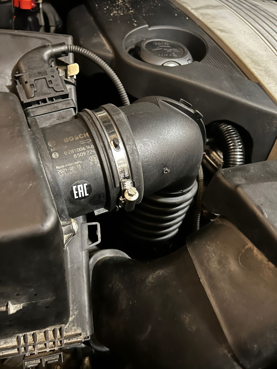 8509724 Датчик массового расхода воздуха (ДМРВ) BMW | Запчасти на DRIVE2