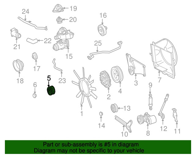 A6012001070 Натяжитель ремня Mercedes | Запчасти на DRIVE2