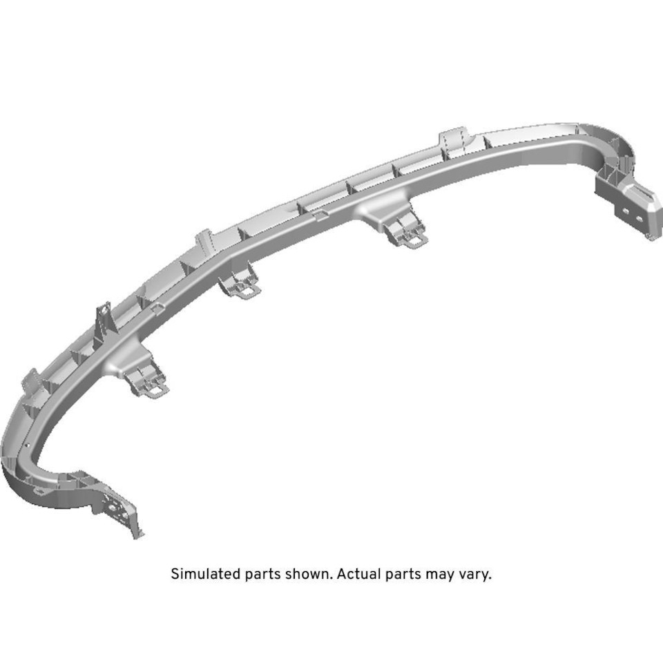 42863006 Усилитель нижней части фасции переднего бампера GM | Запчасти ...