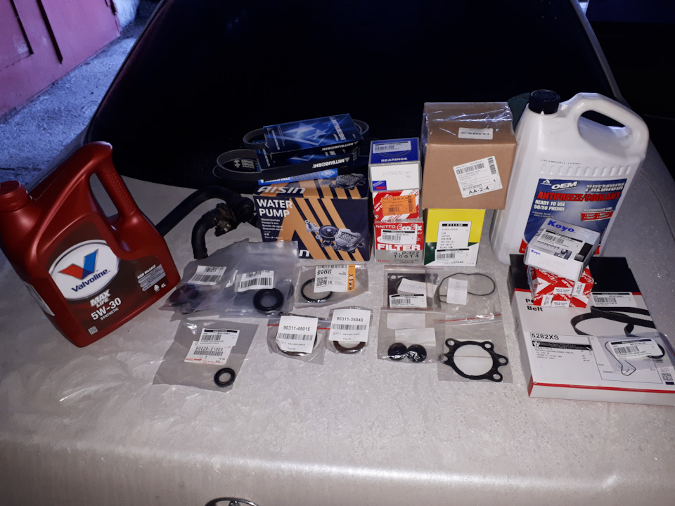 7. ТО — ГРМ, масло, фильтры, свечи, ремни, ГУР, кран печки и трамблер ...