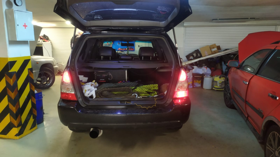 #45 — Переделка задних фонарей — Subaru Forester (SG), 2,5 л, 2007 года | электроника | DRIVE2